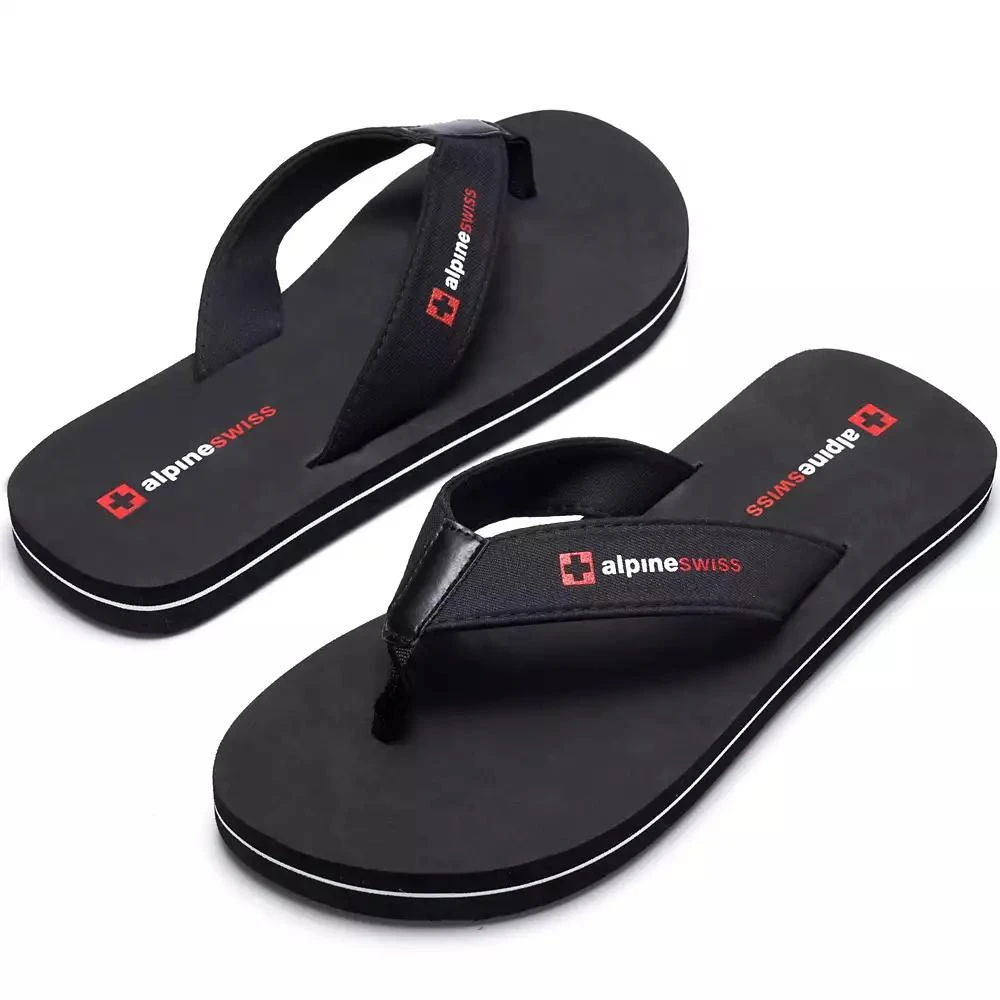 Men's Flip Flops Lightweight Thong Sandals Beach Slides EVA Sole for ...