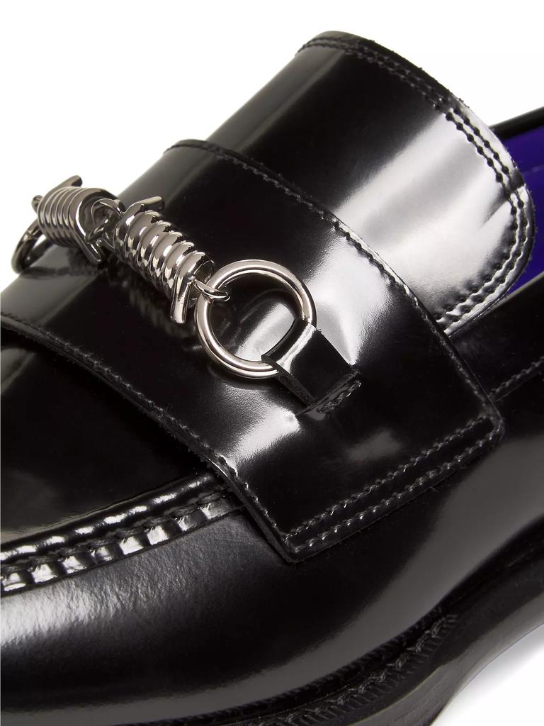 Burberry Barbed Leather Loafers - Business Casual Shoes Burberry Barbed Leather Loafers - Business Casual Shoes