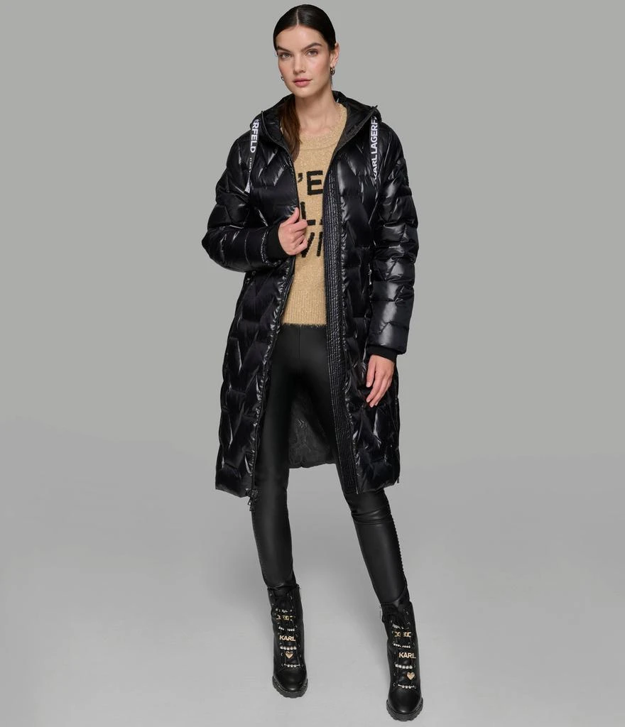 CHEVRON QUILTED MIDI PUFFER – On Sale Now with Up to 40% Off | Discover ...