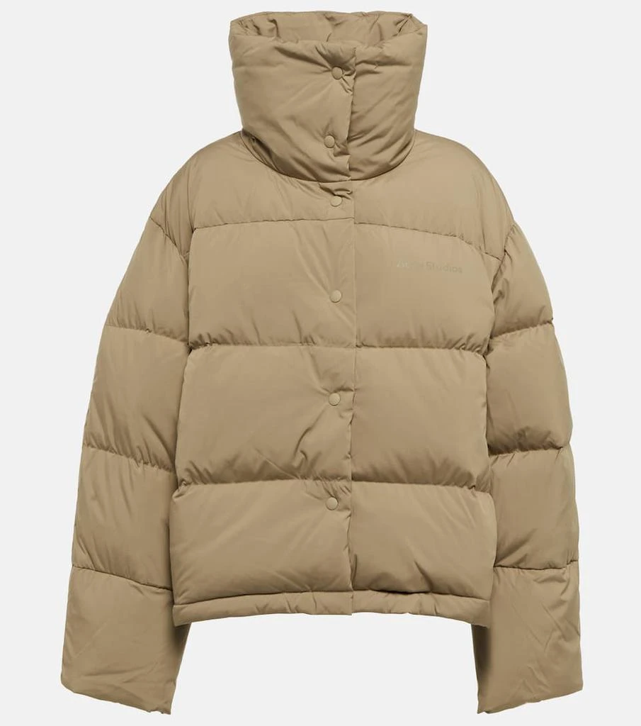 Acne Studios Logo puffer jacket - Coats - Free Shipping - BeyondStyle