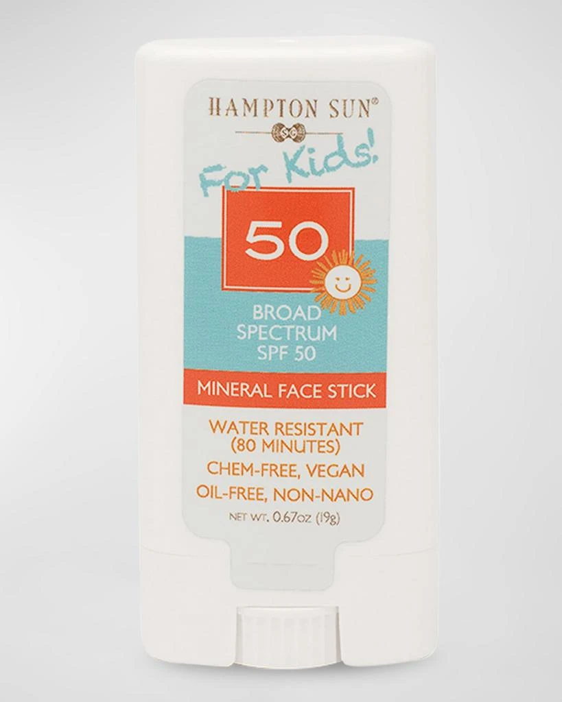 Hampton Sun Kids SPF 50 Natural Face Sunscreen Stick, 0.67 oz. - Sunscreen - BeyondStyle