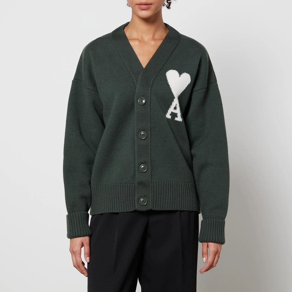 AMI x Coggles AMI x Coggles de Coeur Wool Cardigan - Free Shipping ...