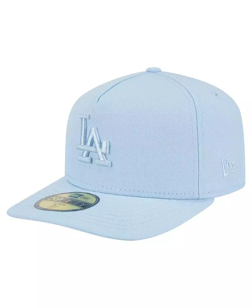 New Era Men's Light Blue Los Angeles Dodgers Color Pack A-Frame 59FIFTY ...