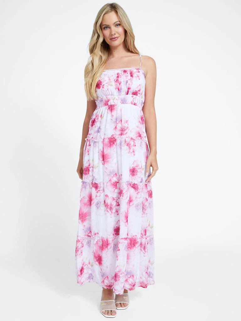 Guess Factory Zariah Printed Tiered Maxi Dress - Dresses & Skirts ...