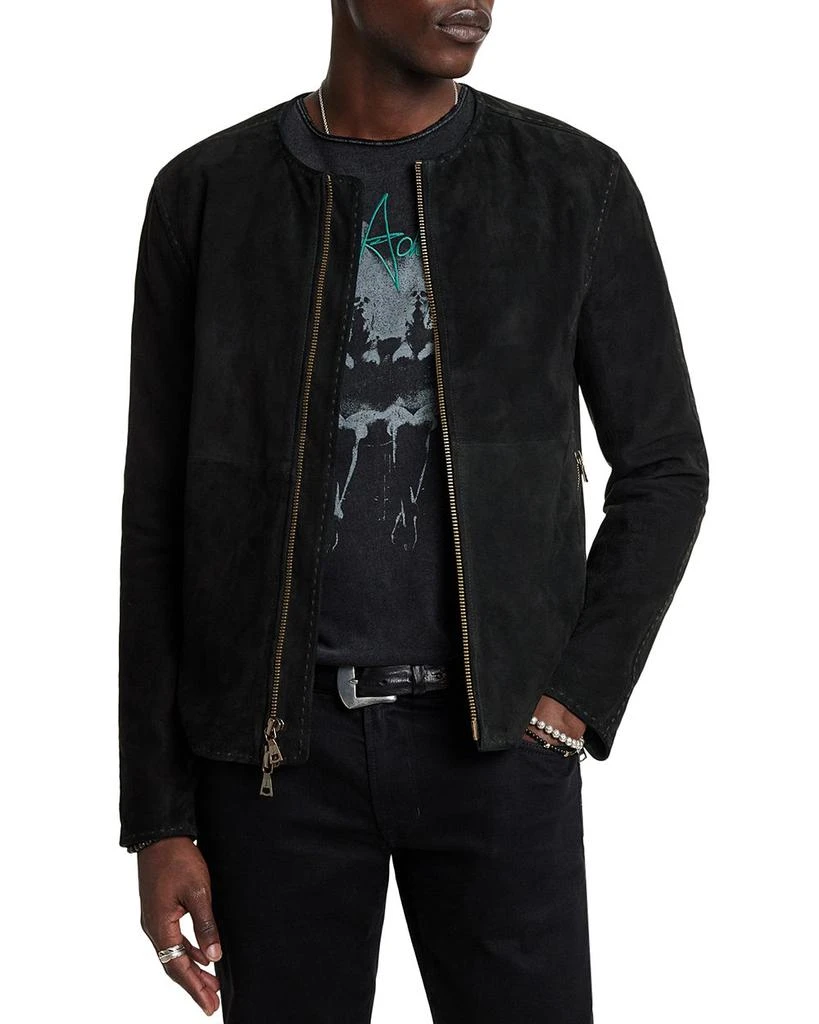 John Varvatos Curtis Leather Jacket - Jackets - Free Shipping - BeyondStyle