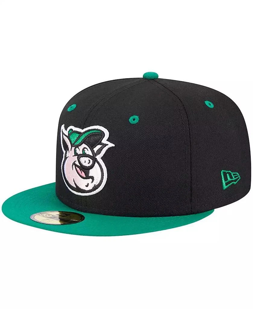 New Era Men's Black Kannapolis Cannon Ballers Theme Nights Kannapolis ...