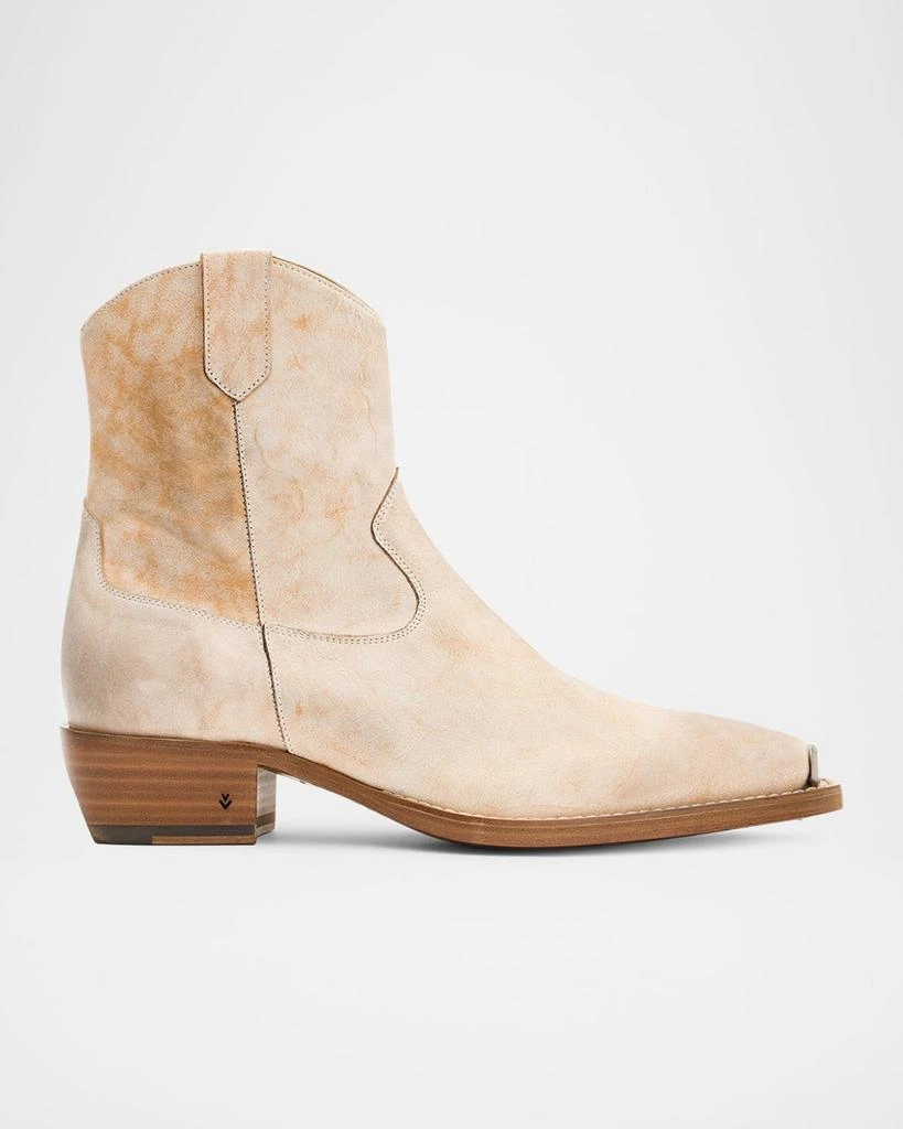 John Varvatos Men's Walker Tipped Leather Western Boots - Boots - Free Shipping - BeyondStyle