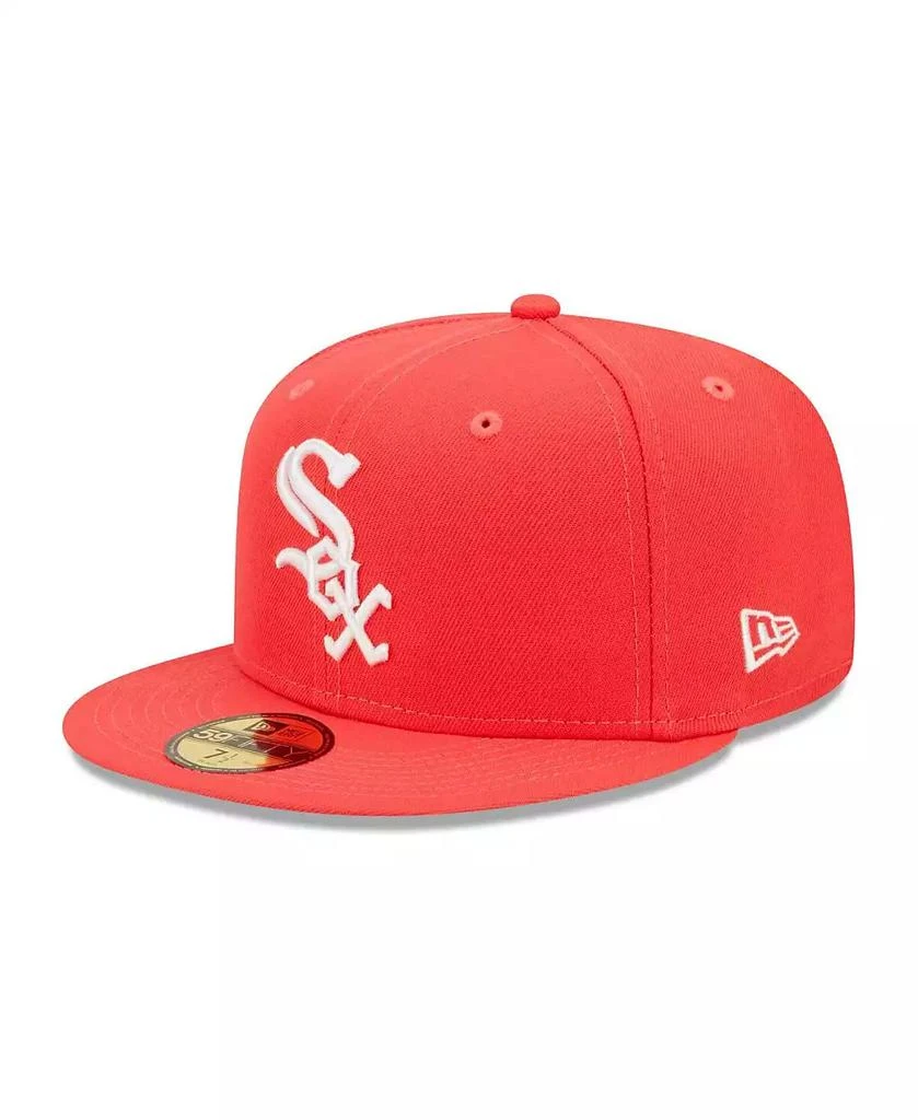 New Era Men's Red Chicago White Sox Lava Highlighter Logo 59FIFTY ...
