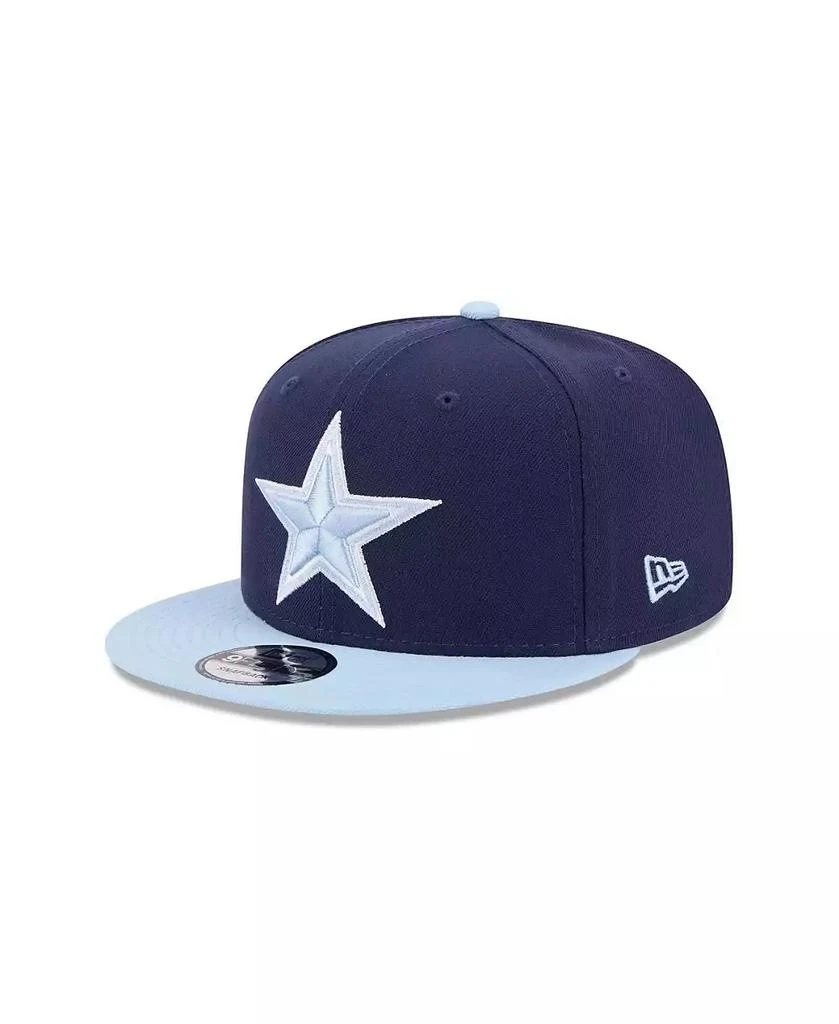 New Era Men's Navy/Light Blue Dallas Cowboys Color Pack Two-Tone 9FIFTY ...